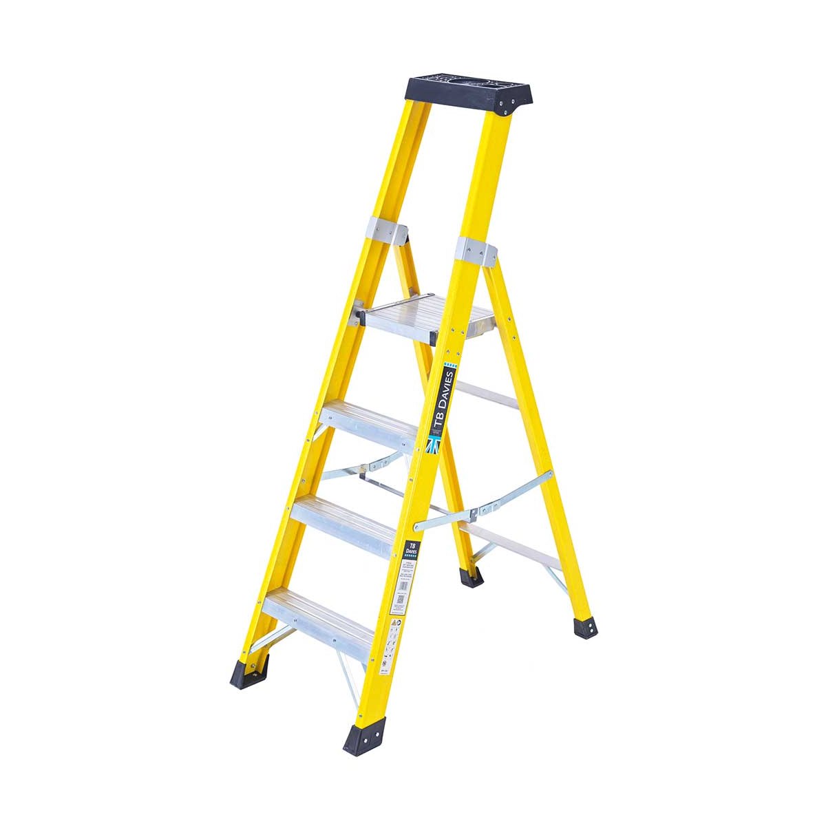 Heavy-Duty Fibreglass Platform Step Ladder | EN131 Professional