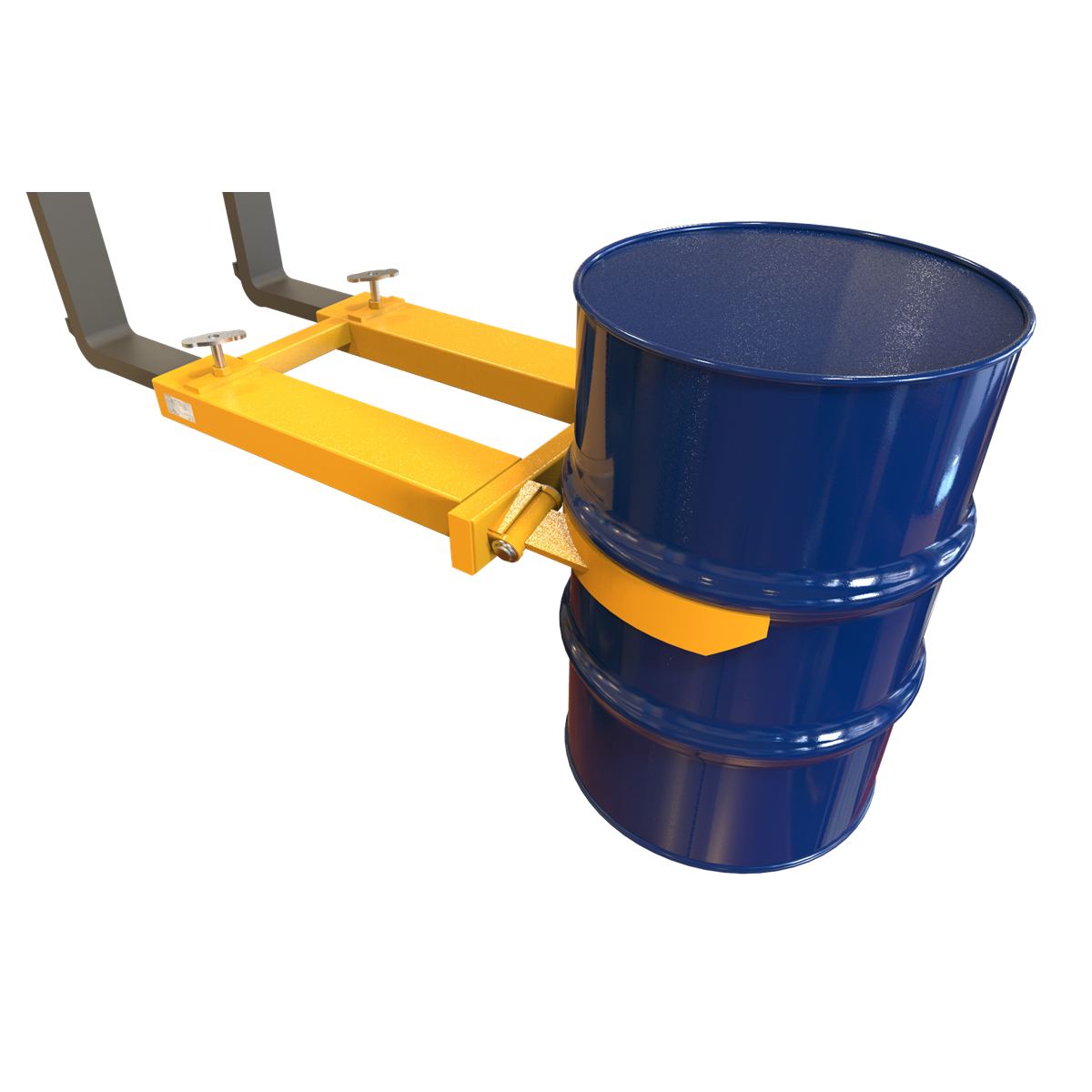 Automatic Drum Clamps for 210L Steel Drums | Briggs Equipment UK Ltd