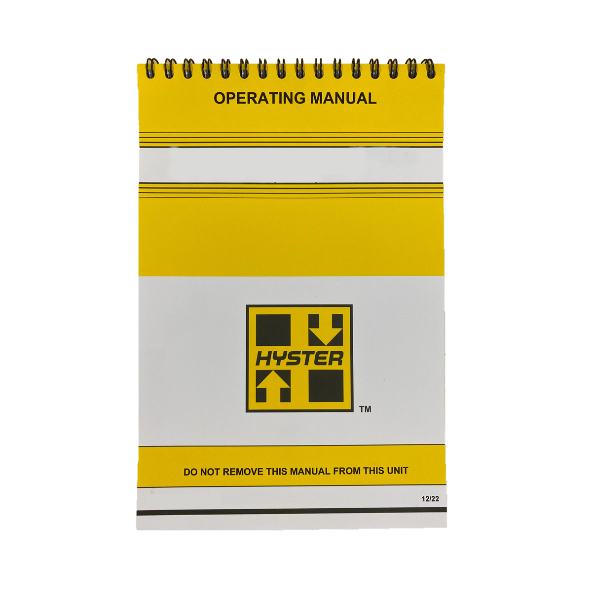 Hyster Operations Manual | Briggs Equipment UK Ltd