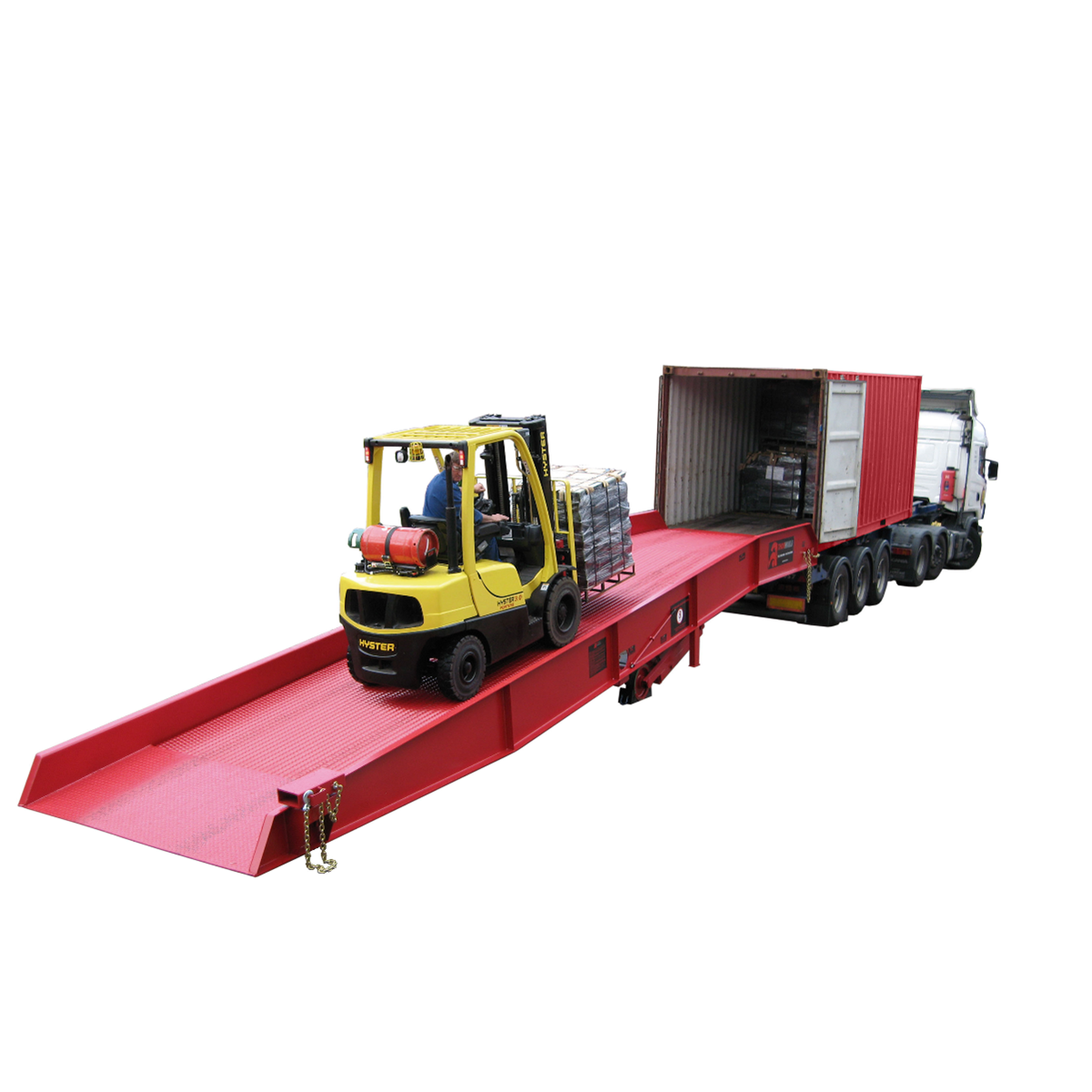 7 TON TYPE 7 DELUXE MOBILE LOADING RAMP | Briggs Equipment UK Ltd