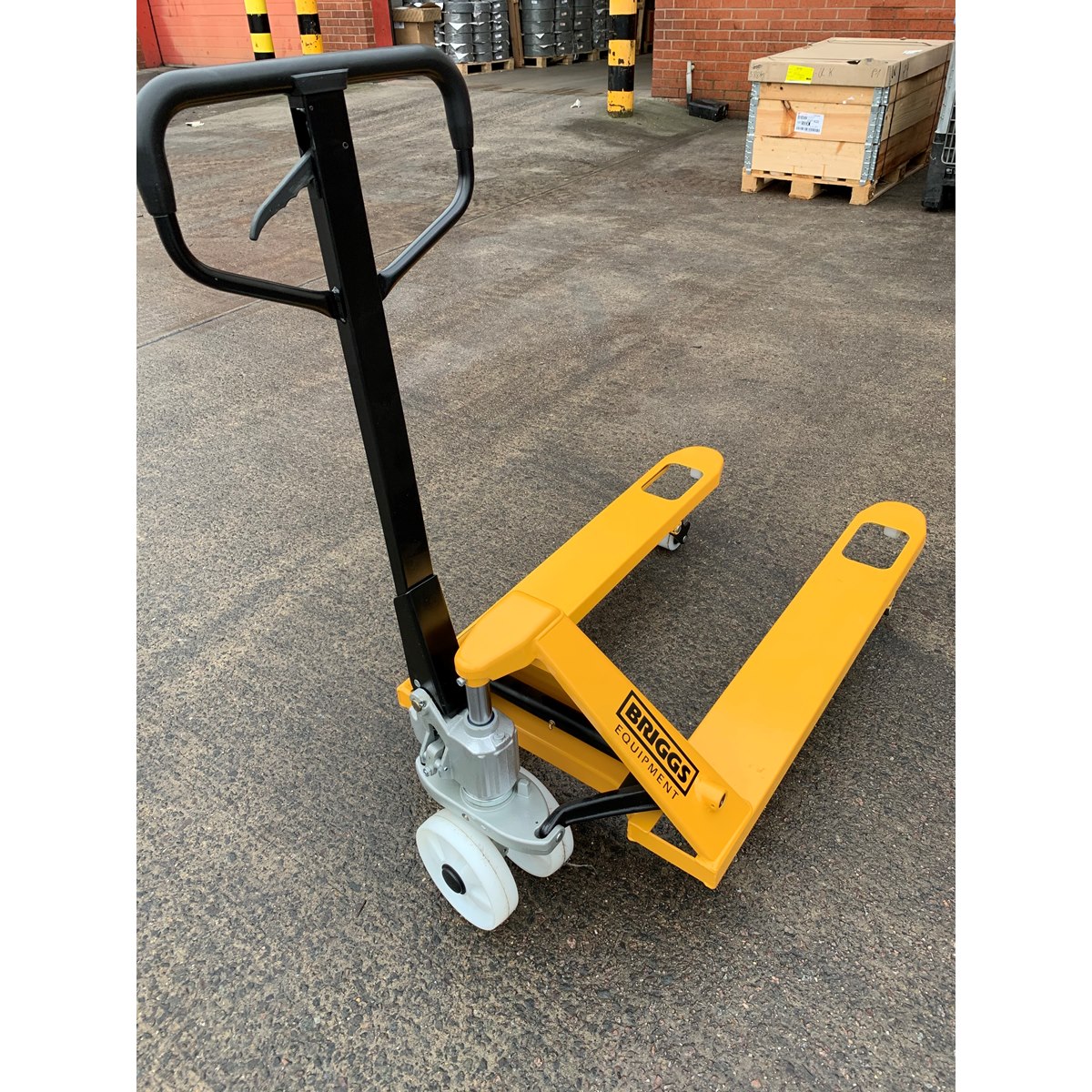 Wide Fork Hand Pallet Truck 685x1000mm | 2500kg Load | Briggs Equipment